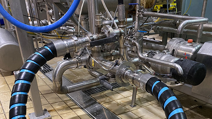 Large dairy company use FaBLINE for better hose life | WMFTS